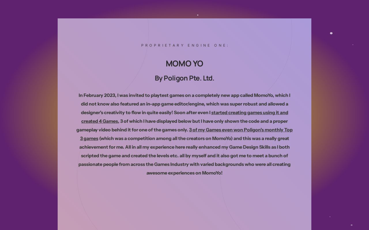 Jaysall Proprietary Engine Projects